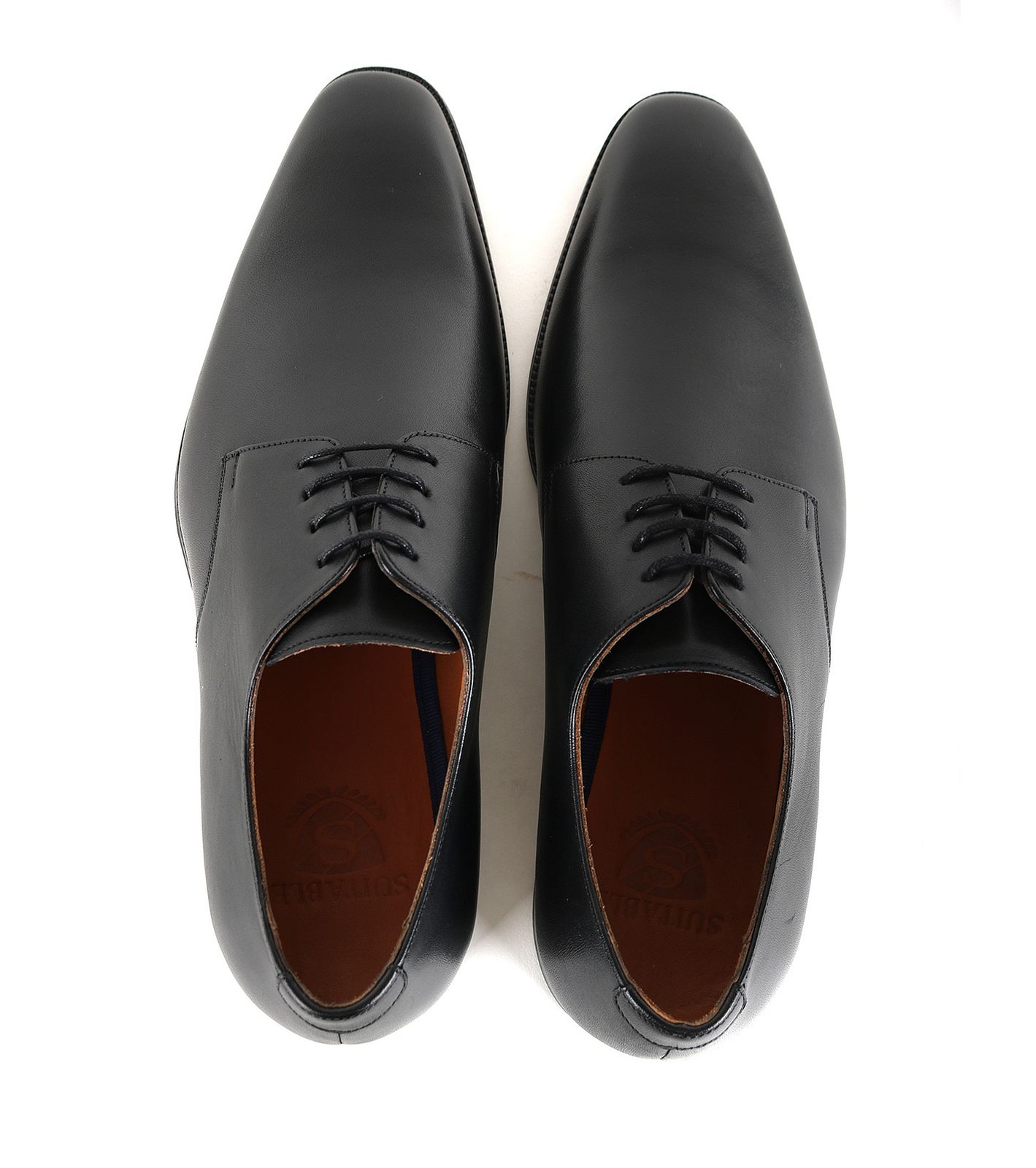 Suitable Leren Derby Herenschoen Zwart 4988-108-04-STB online bestellen ...