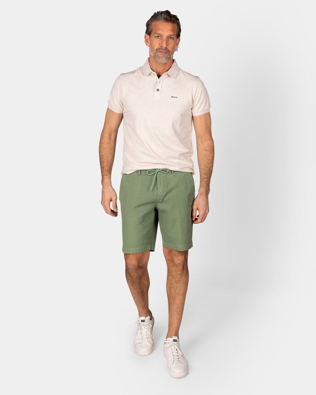 NZA Polo Peter Light Cream 25CN150-1107 kopen | Suitable