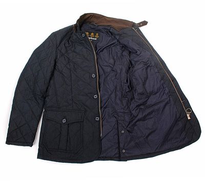 Barbour lutz navy store