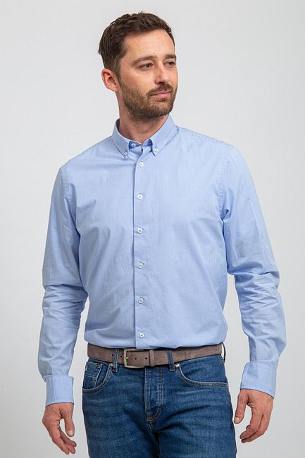 Suitable Overhemd Vichy Ruit Lichtblauw BD22-06 online bestellen | Suitable