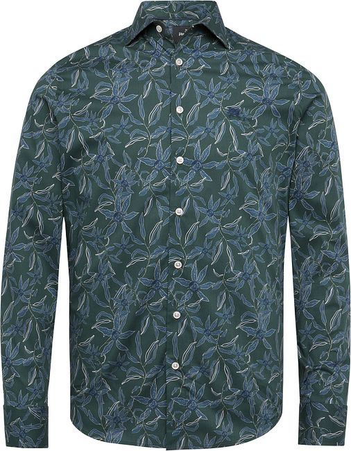 Vanguard Overhemd Bloemen Donkergroen VSI2208251 online bestellen ...